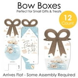Big Dot of Happiness We Can Bearly Wait - Square Favor Gift Boxes ...
