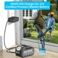 21V Charger for SEESII 2-in-1 and DocSmart Cordless Electric Pole ...