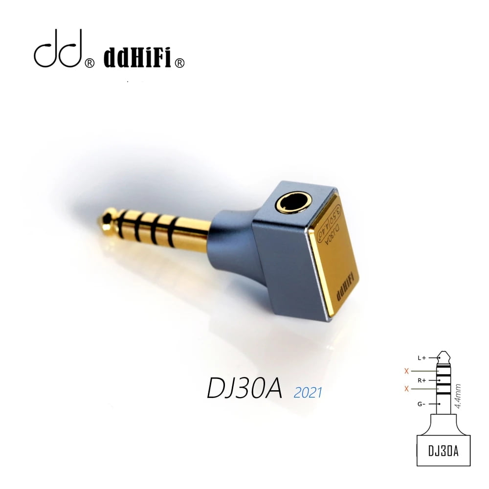 Buy DD DdHiFi DJ30A Female 3.5 To 4.4 Male Jack Adapter From 4.4 Output ...