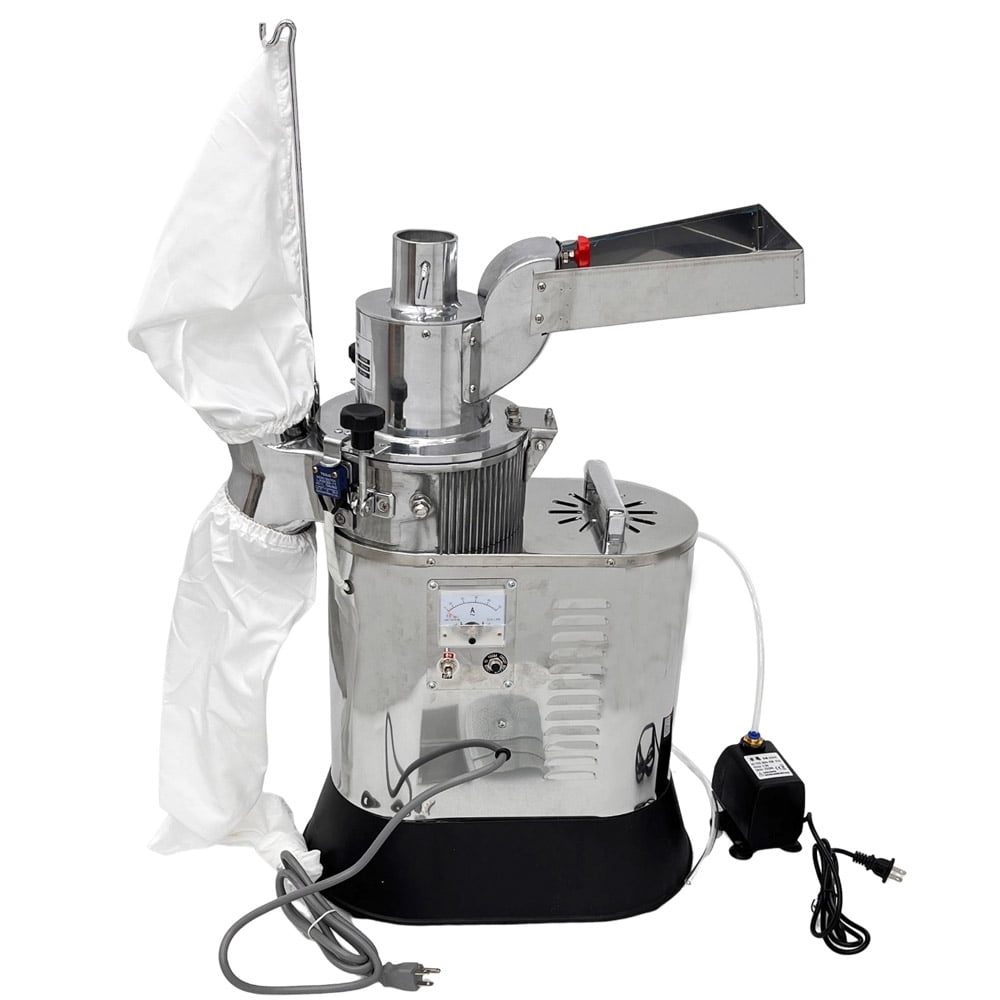 INTSUPERMAI Continuous Automatic Grain Grinder Mill Spices Hammer ...