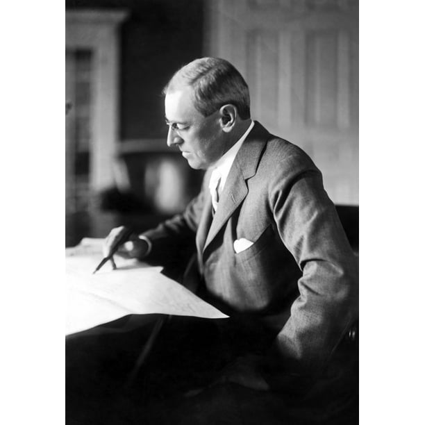 Woodrow Wilson 1856 1924 N28th President Of The United States