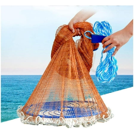 Fishing Nets, Fish Cast Net,American Hand Throw Fish Nets Casting ...