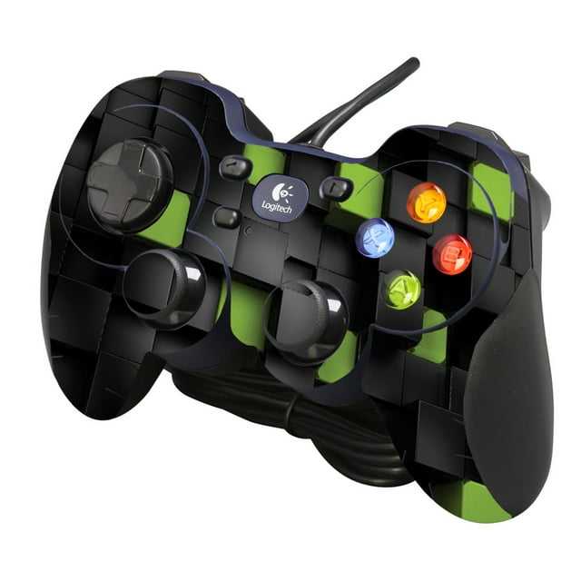 Skin Decal Wrap Compatible With Logitech Gamepad F310 Sticker Design ...