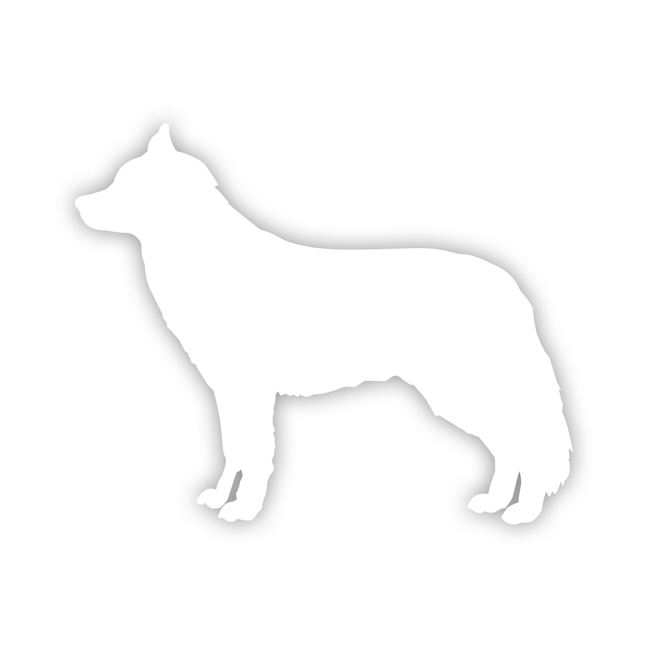 Siberian Husky Sticker Decal Die Cut - Self Adhesive Vinyl ...