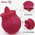Suction Rose Toy 2024 Upgraded Flower Vibration Roses Hand Held Adult