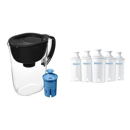 Brita Large 10 Cup Water Filter Pitcher with 1 Brita Elite Filter, Made ...
