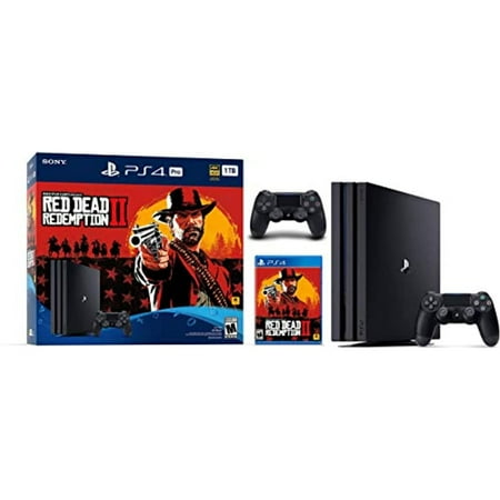 Newest Sony Playstation 4 Pro 1TB SSD Console - Red Dead Redemption 2 ...