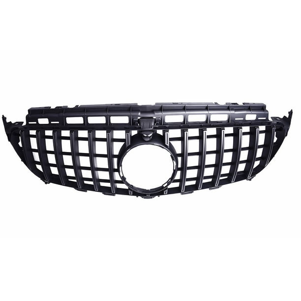 Bapmic 2138880223 Front Grille (with Camera) Matte Black Sport Style ...