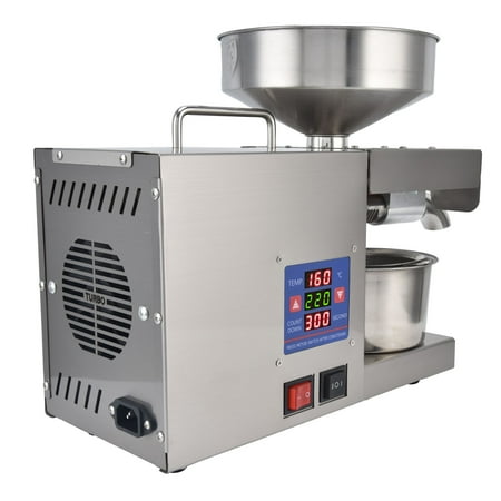 Oil Press, Fast Heat Dissipation Function Oil Extractor Expeller 200MM ...