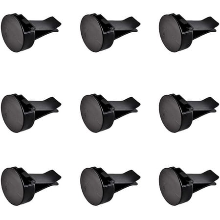 HTAIGUO 20 Pcs Metal Car Air Vent Clips with Plastic Slot Head Auto ...