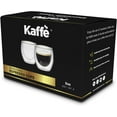 Kaffe Small Glass Espresso Cups,Espresso Shot Cups, 3oz , Set of 2 ...