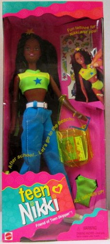 Barbie Teen NIKKI AA Doll, Friend of Skipper All Grown Up w Fun Tattoos ...