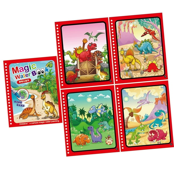 Colouring Book Refillable Water Colouring Books for Children Water ...