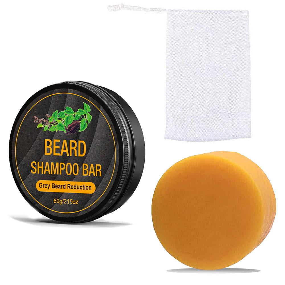 CAIROYAR Jabón champú para cabello blanco y negro He Shou Wu Jabón ...