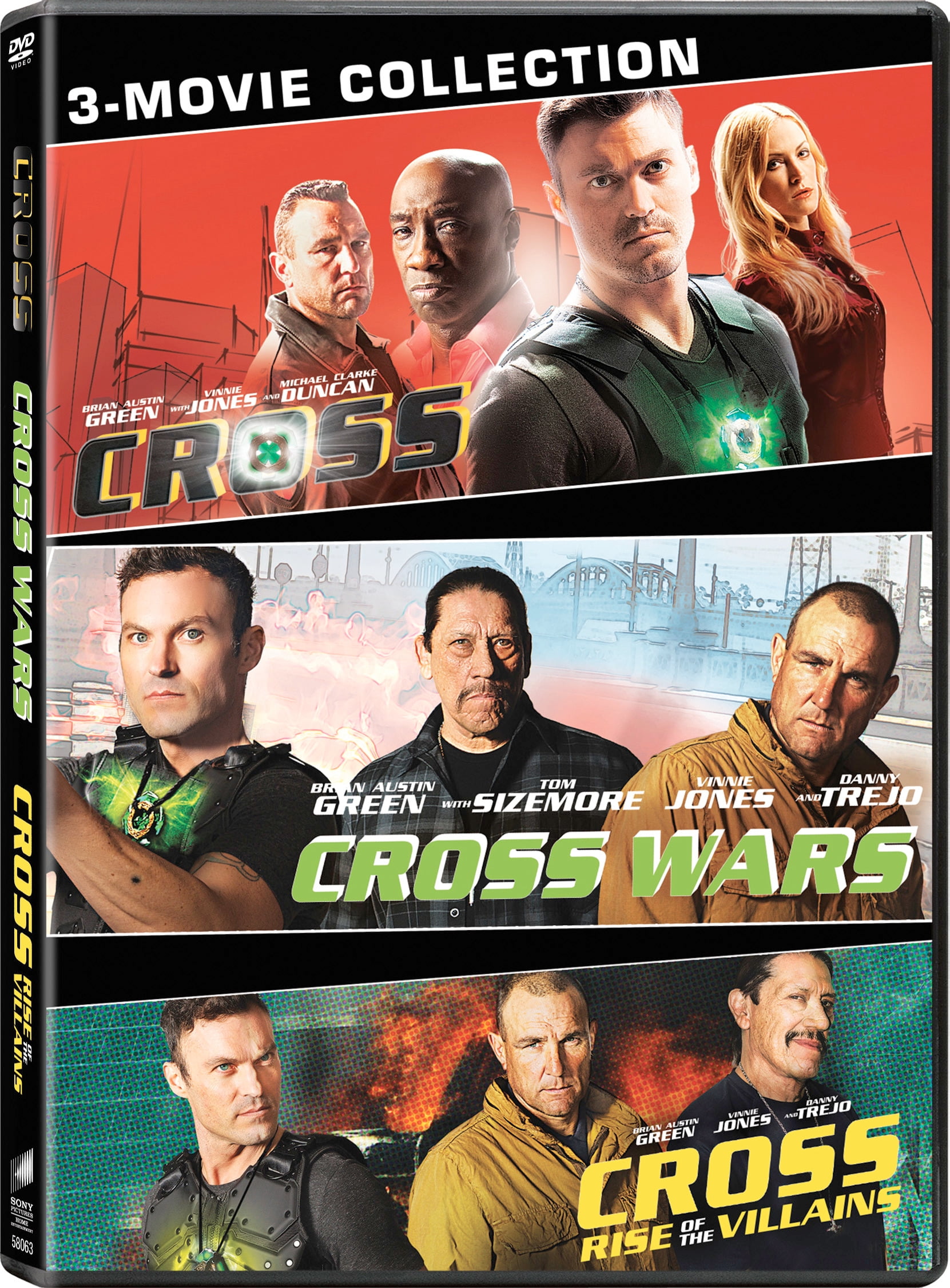 Cross 3 Movie Collection - Cross / Cross Wars / Cross: Rise of the ...