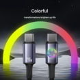 Double Power Type C Cable 240W For Laptop 60W For Phone Fast Charging ...