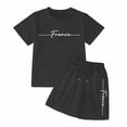 Big Girl Summer Outfits Boys Casual Short Sleeve With Alphabet Print ...