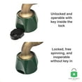 FaucetLock II - Water Spigot Faucet Lock for Hose Bibb - Keyed Randomly ...
