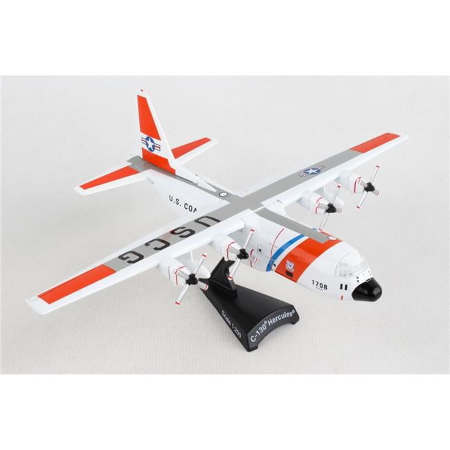 Postage Stamp Planes PS5330-5 1-200 Scale C-130 USCG Model Aircraft ...