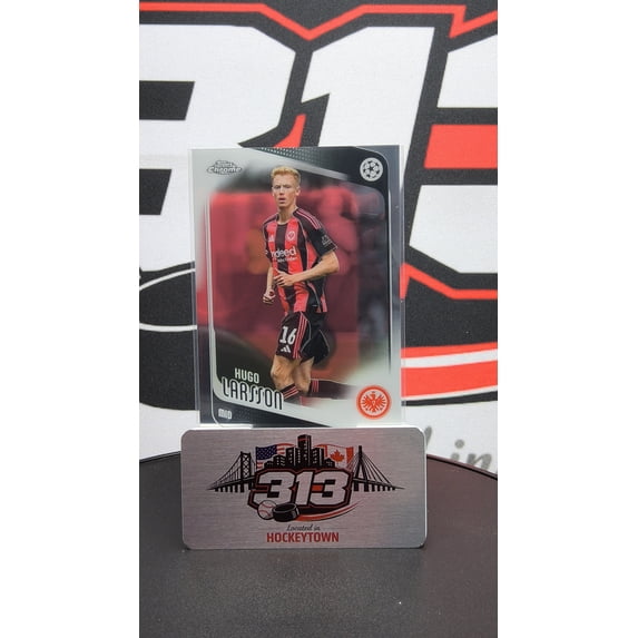2025-26 Topps Chrome UEFA Club Competitions Hugo Larsson #36 - Walmart.com