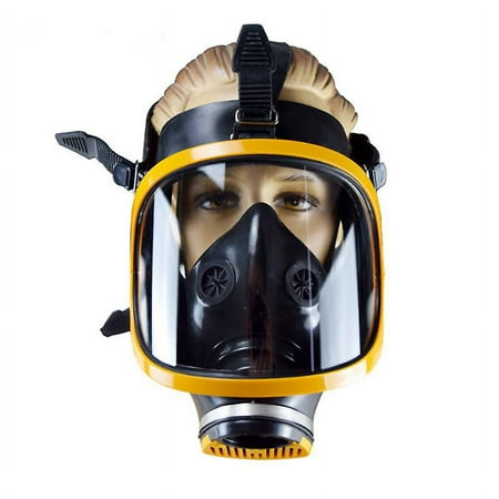 Gas Mask With Fully Enclosed Chemical Respirator, Fire Protection ...