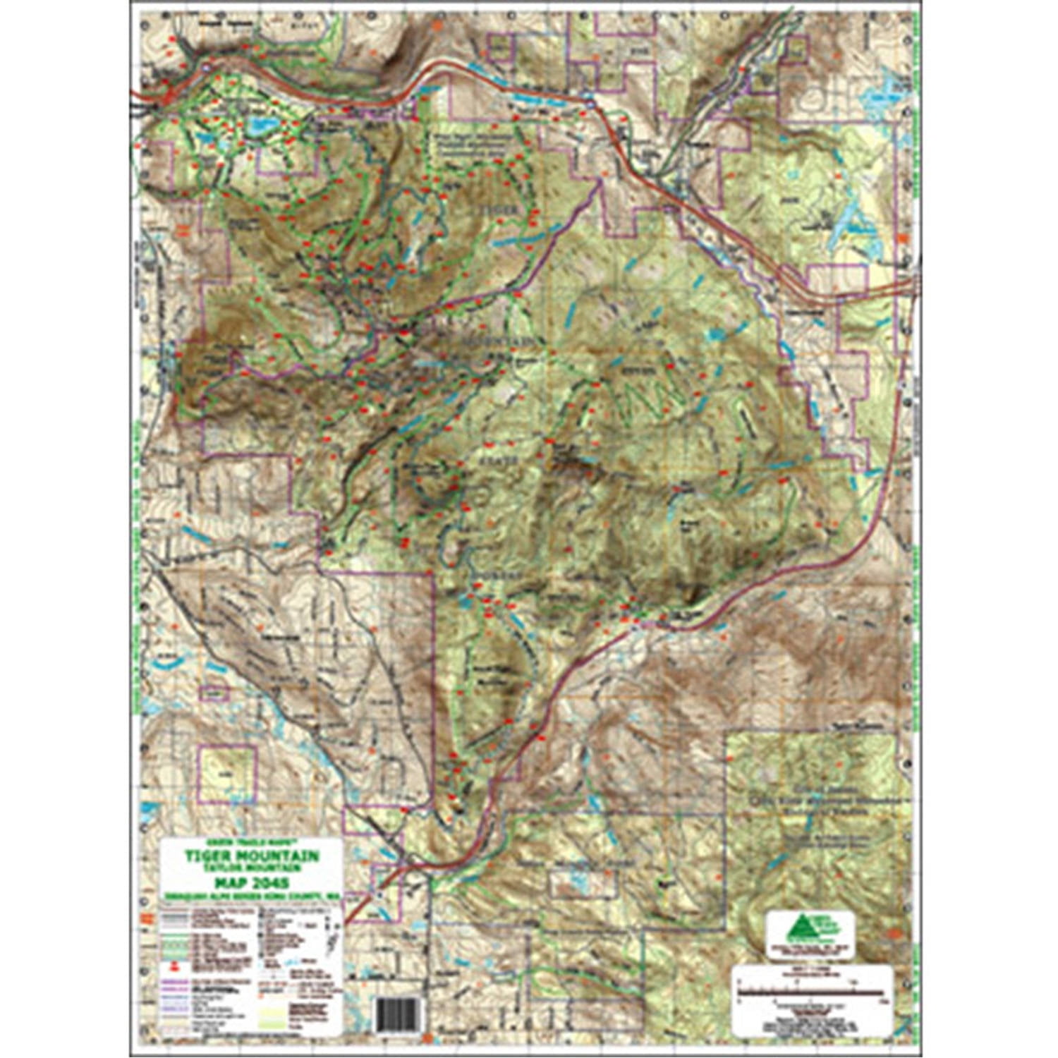 Green Trails Maps Maps - Walmart.com