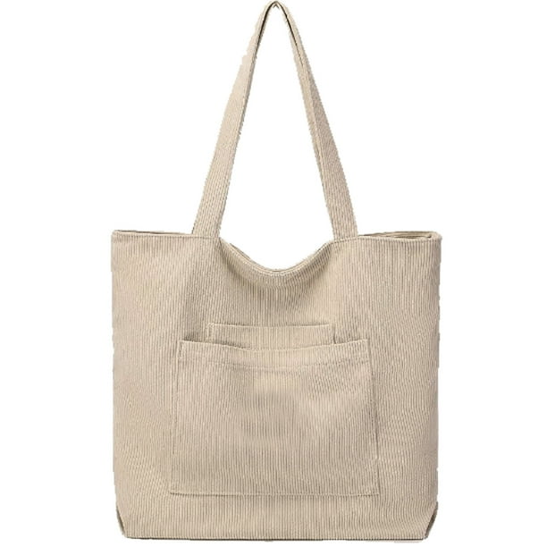 Tote Bags Corduroy Totes Bag Women Corduroy Totes Bag Women - Shoulder ...
