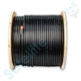 SatelliteSale RG6 Trishield 77% Coaxial Cable with Messenger Wire PVC ...