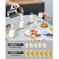 Stainless Steel Automatic Nut Milk Maker Machine, 40.5oz, 8 In 1 for ...