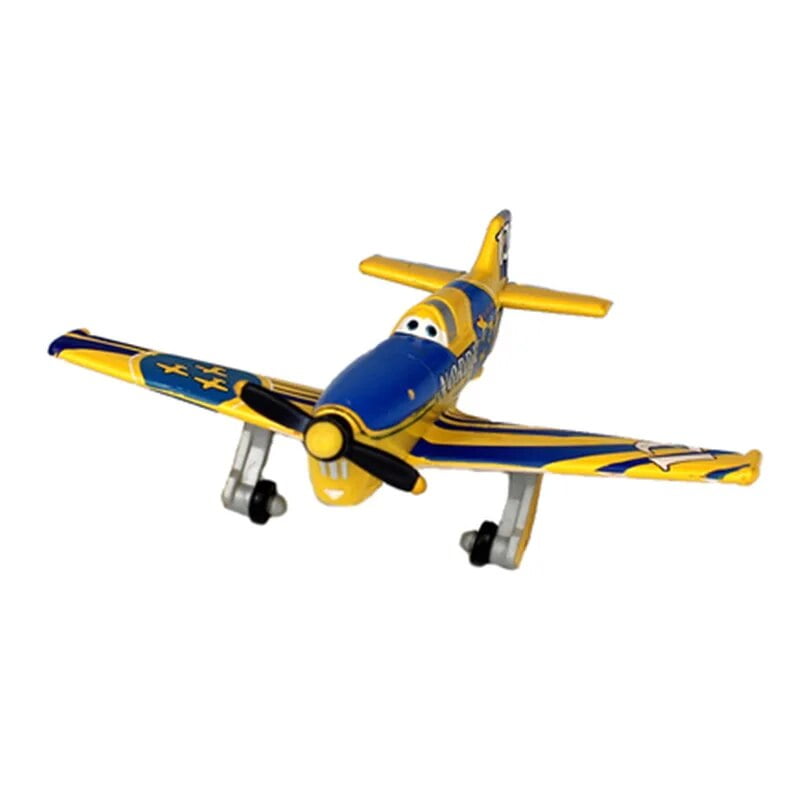 Disney-aviones Pixar de Metal fundido a presión para niños, modelo de ...
