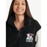 Justice x Snoopy Girls Sherpa Jacket, Sizes XS - XLP - Walmart.com