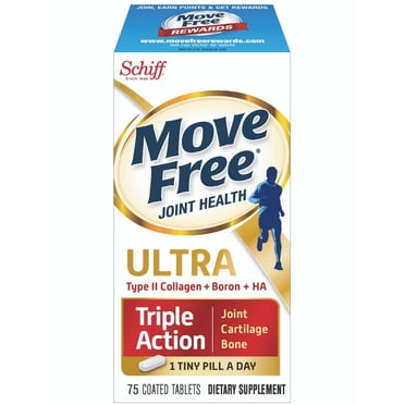 Move Free Advanced, Tablets (200 Count Box) - Joint Health Supplement ...