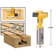 Reversible Drawer Front Joint Router Bit - 1/4" Shank - Yonico 15032q ...