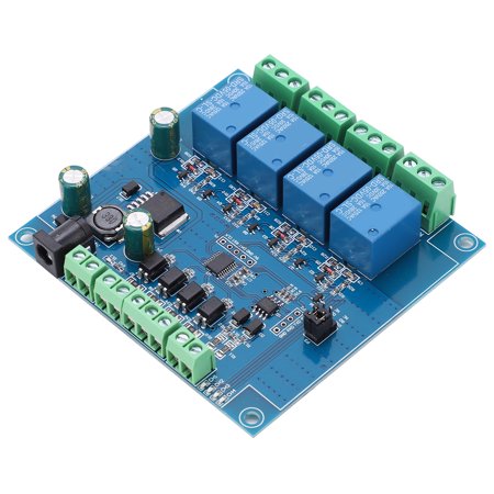 Rdeghly Relay Module 4 Channel Switch Input And Output Circuit Control Board Component DC 7-24V ...