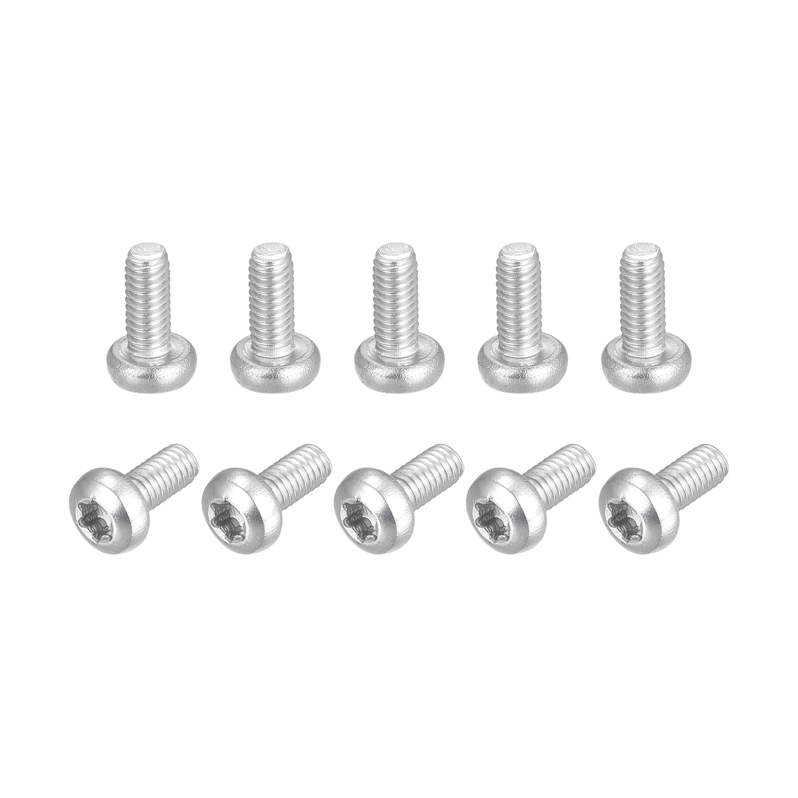 M2.5x6mm Torx Security Machine Screws, 20 Pack 316 Stainless Steel Pan ...