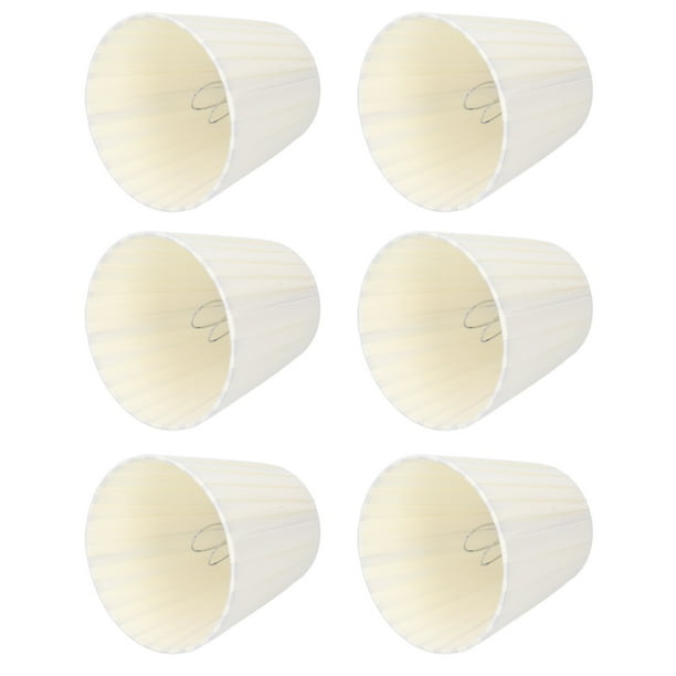 ANGGREK Lamp Shade,6Pcs Lamp Shade Cloth Crystal Chandelier Wall Light ...