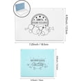 2Pcs/Set Stamp Scrubber for Stamps,Dual-Sided Stamp Cleaning Pad with ...