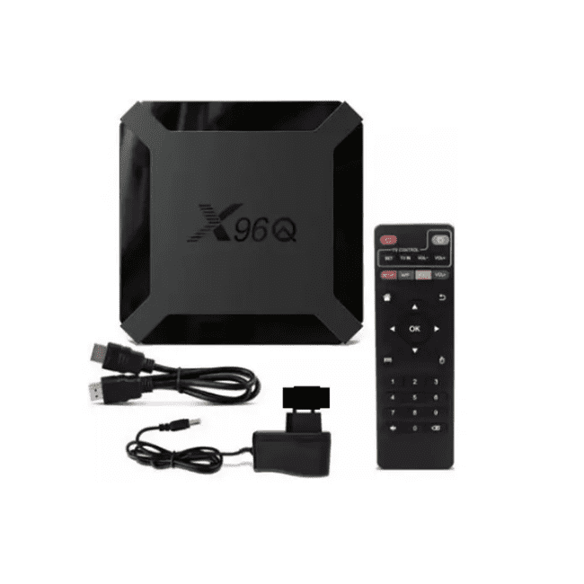 Smart Tv Box X96q Android 10 16Gb Ram 2Gb Rom Genérico X96q | Walmart ...