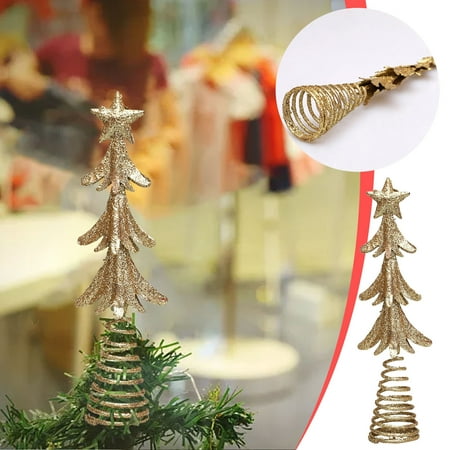 drppepioner New Tin Christmas Tree Decoration Tree top Five-Pointed ...