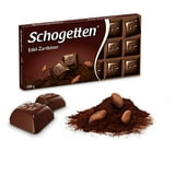 Schogetten Dark Chocolate Bar, Original German Candy, 100g/3.52oz, Pack ...