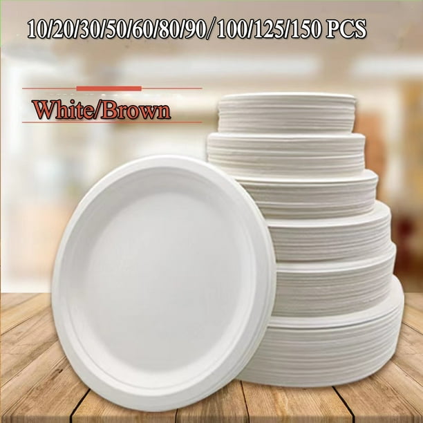 Premium 12 5/8 x 10-Inch Paper Platters - Walmart.com