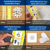 Morning Routine Chart – Visual Cards Morning Timetable Checklist Board ...