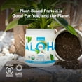 ALOHA Plant Based Protein Powder, Chocolate, 18g Protein, 1.2lb, 19oz ...