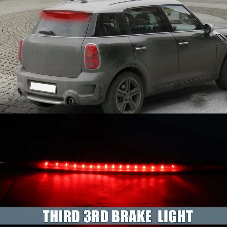 Tail High Mount Brake Stop Light No.63257167413 3rd Brake Light for Mini Cooper Clubman 2008 2010 Red
