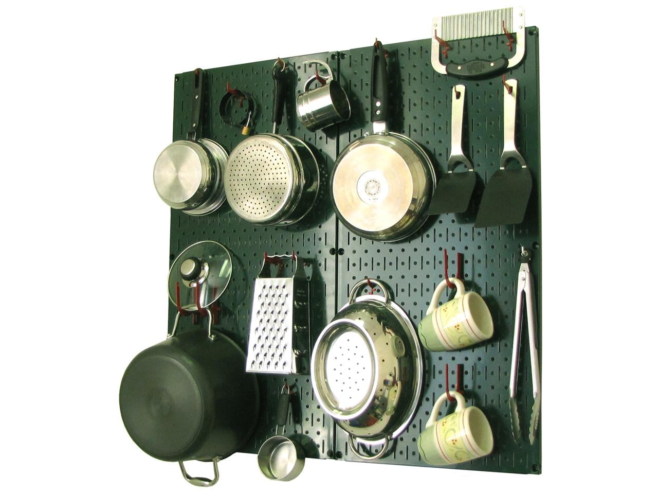 Wall Control Kitchen Pegboard Organizer Pots and Pans Pegboard Pack ...
