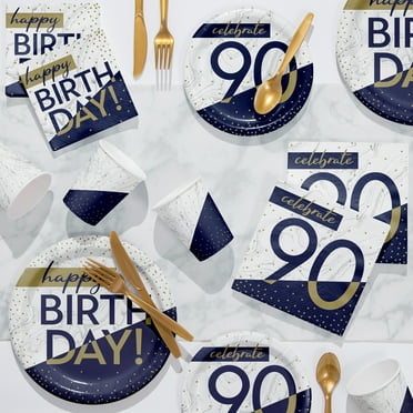Creative Converting Birthday Text Plates 15 ct Pack - Walmart.com