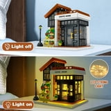 Building Blocks Coffee Shop Set, 1512 Pcs Coffee House Building Kit ...