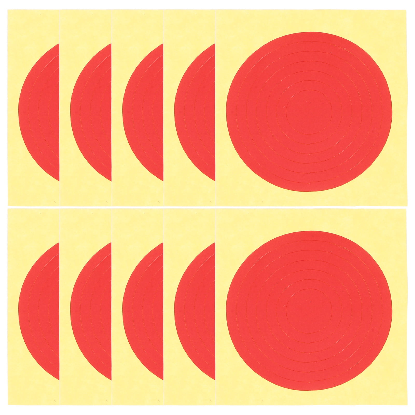 10 hojas de pegatinas para manómetro, calcomanías adhesivas para ...