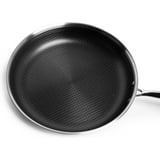 Lexi Home 12” Diamond Tri-Ply Non-Stick, Easy Clean, Oven Safe Frying ...
