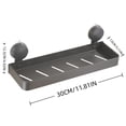 Bathroom Suction Cup Storage Rack Strong Adhesion Organizer Waterproof ...